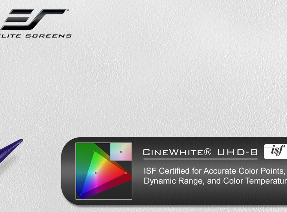 CineWhite® UHD-B - Tensioned Matte White Screen Material