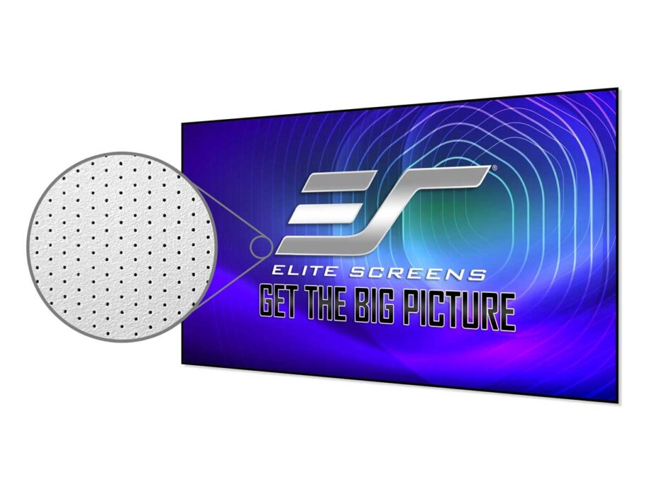 Aeon CineGrey 4D AT Acoustically Transparent Fixed Screen