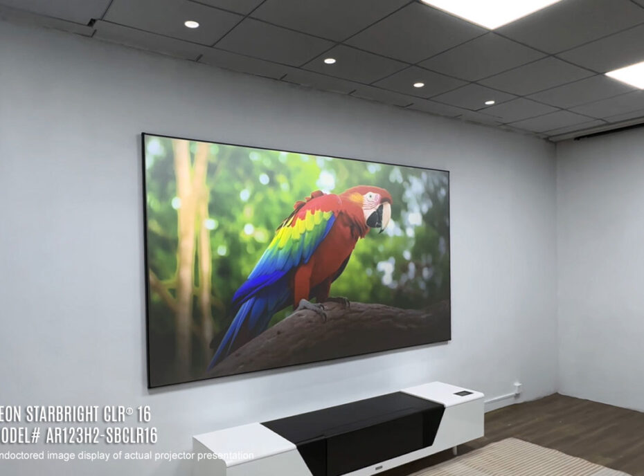 Ambient Light Rejecting Screen Aeon StarBright 16™ | ALR Projector Screen