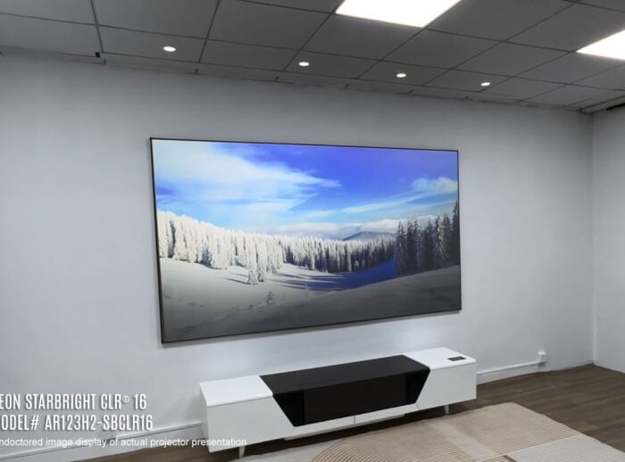 Ambient Light Rejecting Screen Aeon StarBright 16™ | ALR Projector Screen