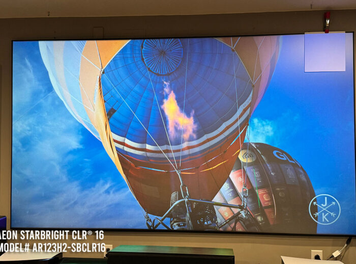 Ambient Light Rejecting Screen Aeon StarBright 16™ | ALR Projector Screen