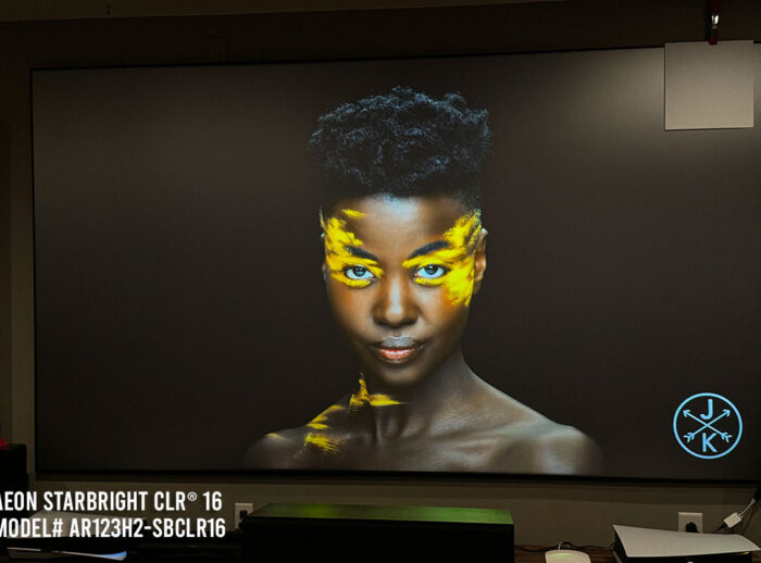 Ambient Light Rejecting Screen Aeon StarBright 16™ | ALR Projector Screen