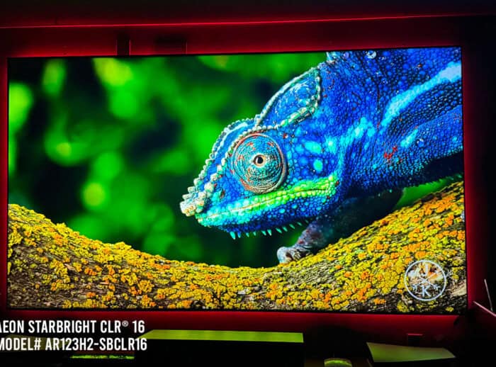 Ambient Light Rejecting Screen Aeon StarBright 16™ | ALR Projector Screen