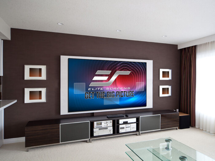 Acoustic Transparent Projector Screen | Aeon CineWhite® A8K