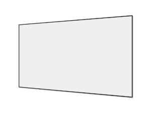 Aeon Series | EDGE FREE® Projector Screen with LED Lights