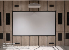 Acoustic Transparent Projector Screen | Aeon CineWhite® A8K