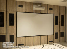 Acoustic Transparent Projector Screen | Aeon CineWhite® A8K