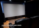 Acoustic Transparent Projector Screen | Aeon CineWhite® A8K