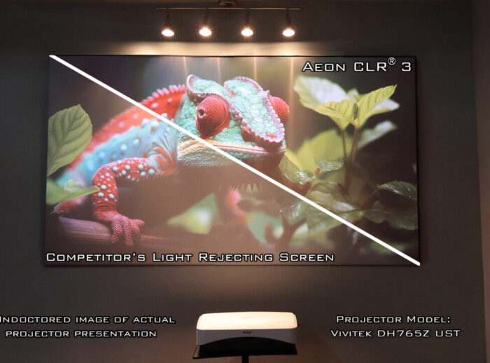 Aeon CLR 3 | Ambient Light Rejecting ALR Screens - Elite Screens