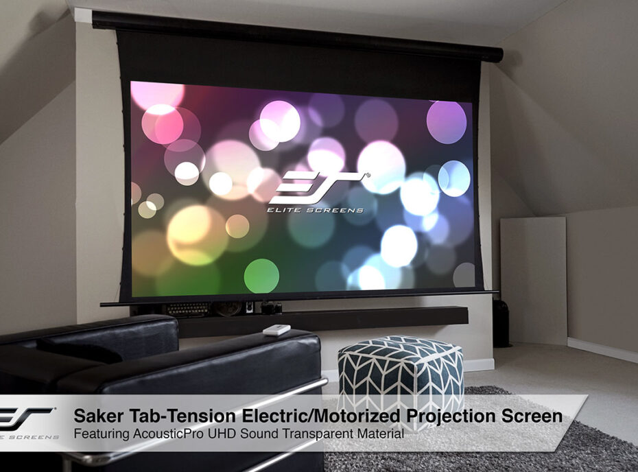 Saker Tab-Tension AcousticPro UHD Series - Elite Screens