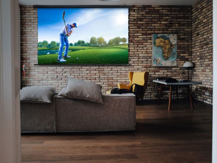 Spectrum Tab-Tension 2 CineGrey 3D ALR Electric Projector Screen