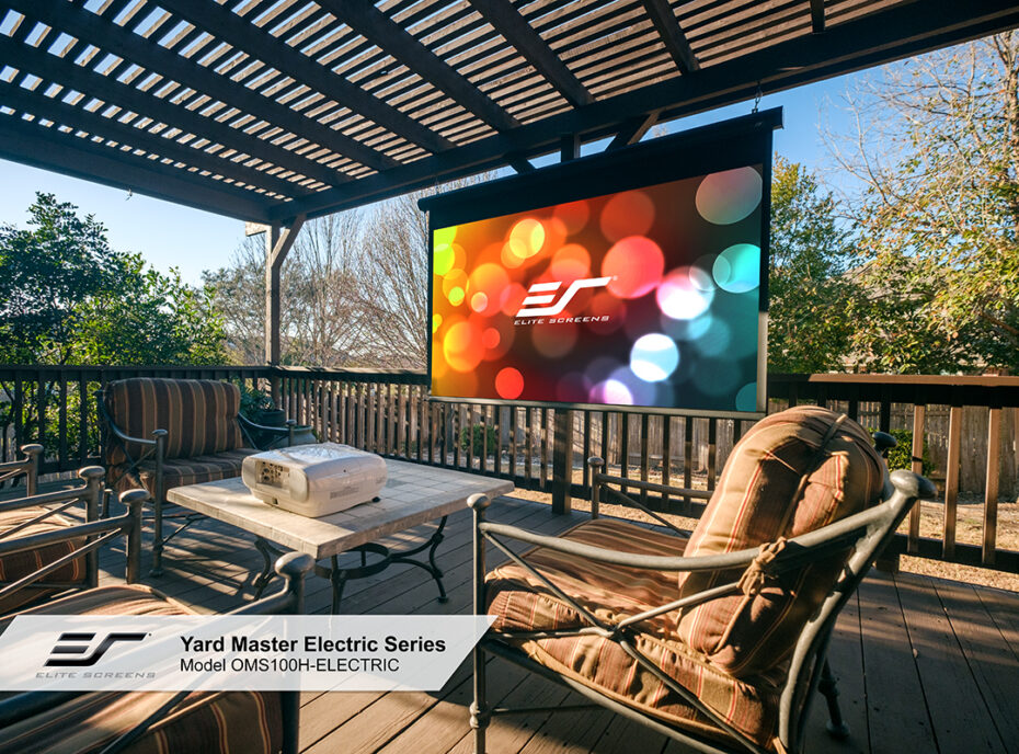 Yard Master Electric Series| DIY Backyard Movie Projector Screen