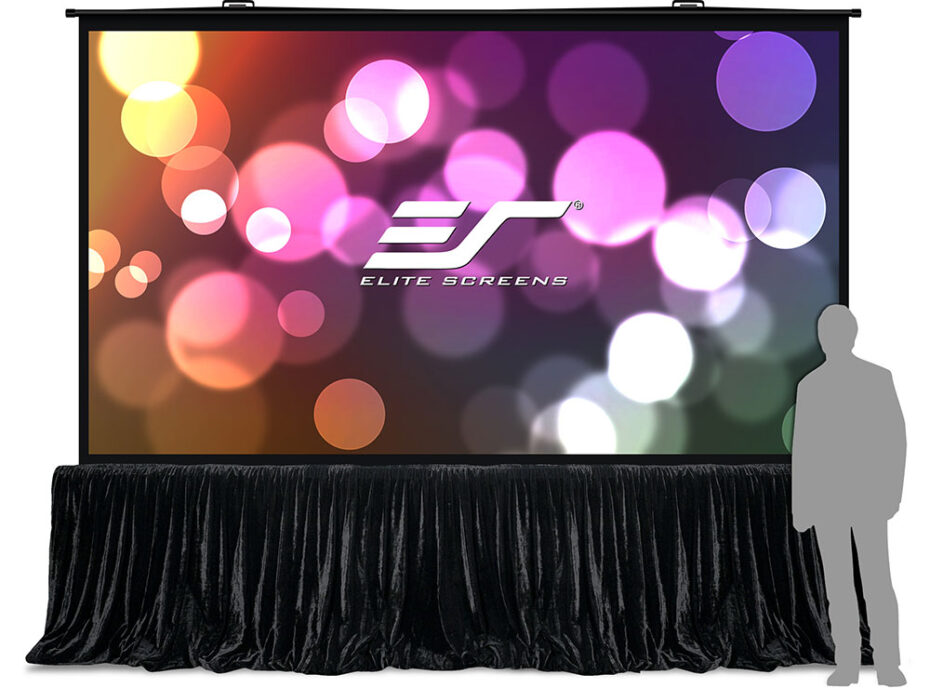 Quickstand 5-Second|Large Portable Projector Screen| Elite Screens