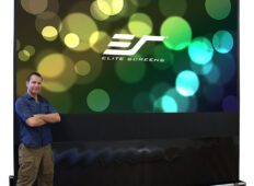 Quickstand 5-Second|Large Portable Projector Screen| Elite Screens